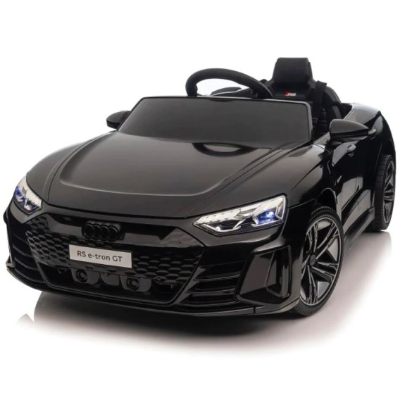 AUDI E-Tron GT Czarny Auto na akumulator EVA Skóra pilot > Sklep ...